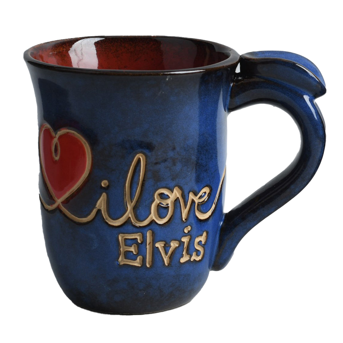 I Love Elvis Pottery Mug - Graceland Official Store
