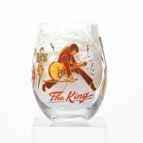 Elvis The King Stemless Wine Glass - Graceland Official Store