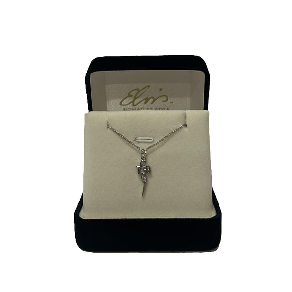 Elvis Signature Style: Sterling Silver Small TCB Necklace - Graceland ...