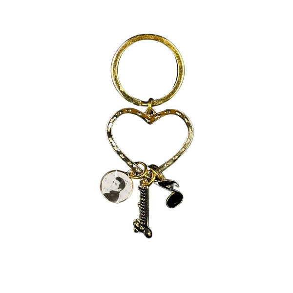 Heart Charm Key Ring - Graceland Official Store