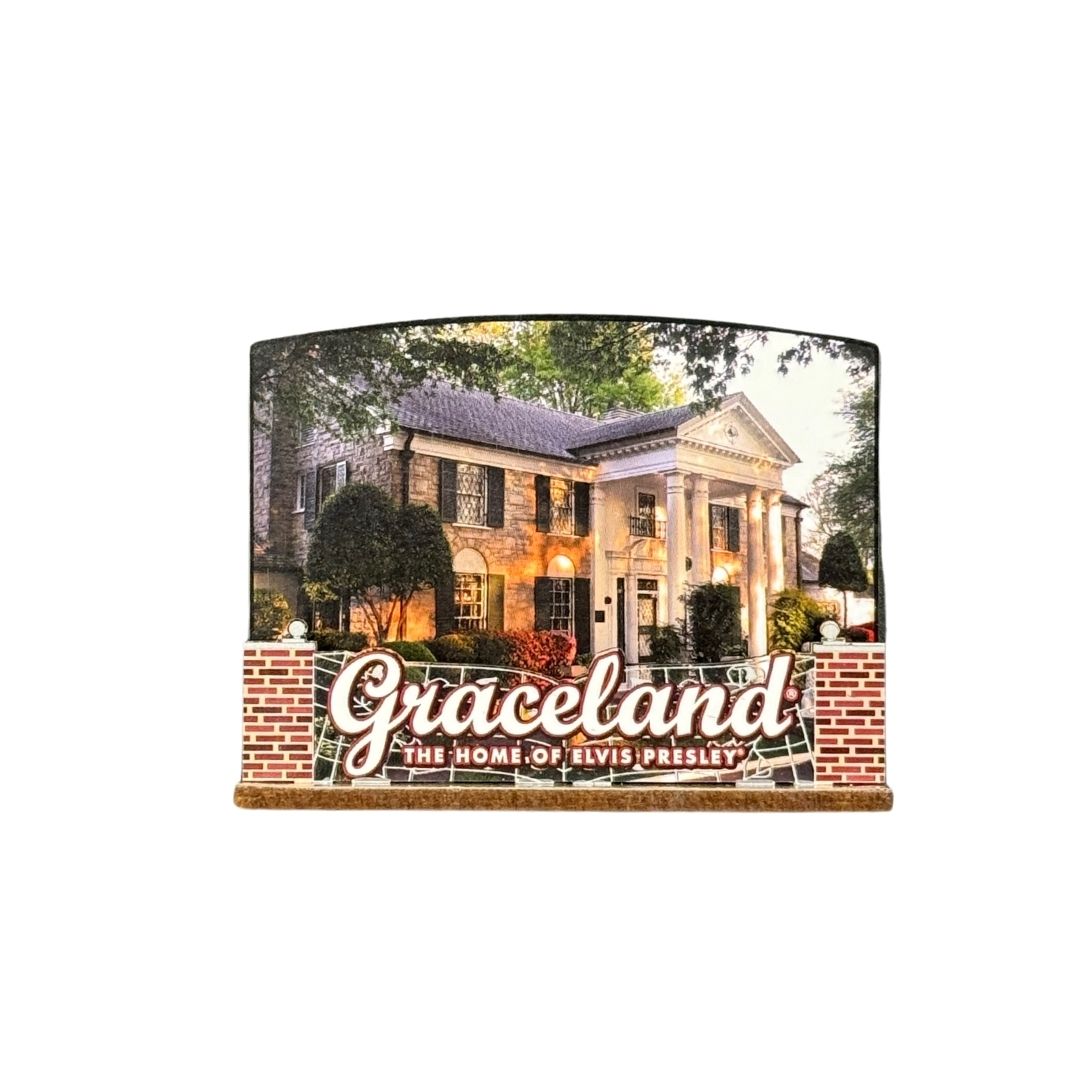 Graceland With Gates Magnet - Graceland Official Store