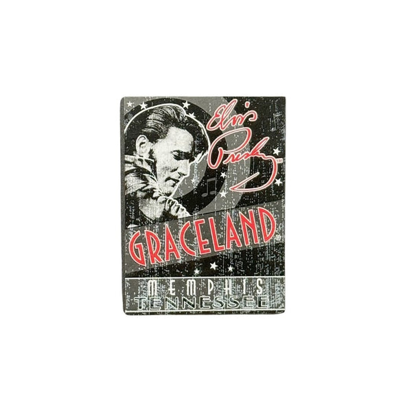 Elvis Black Leather Poster Magnet - Graceland Official Store