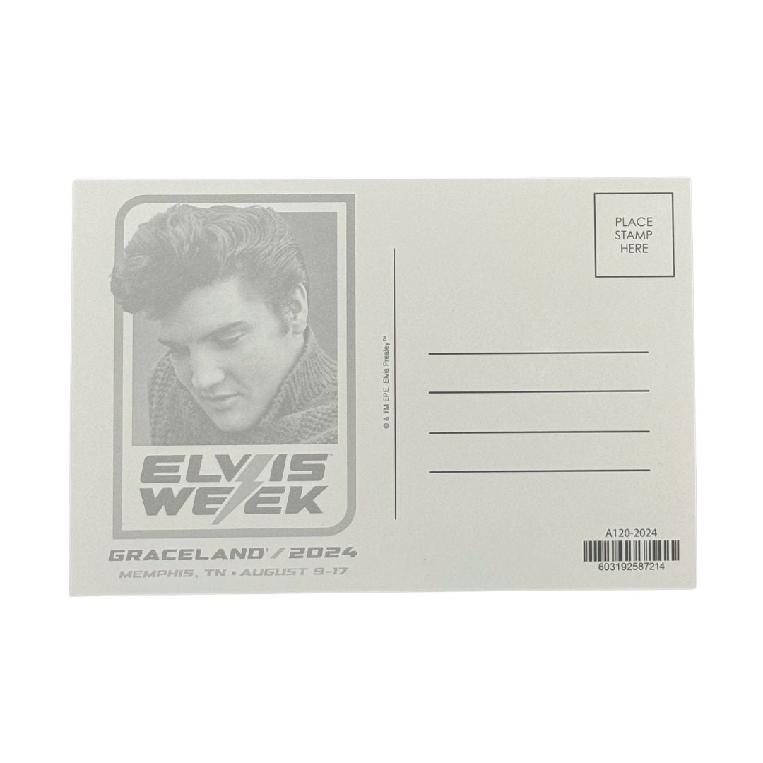 2024 Elvis Week Postcard - Graceland Official Store