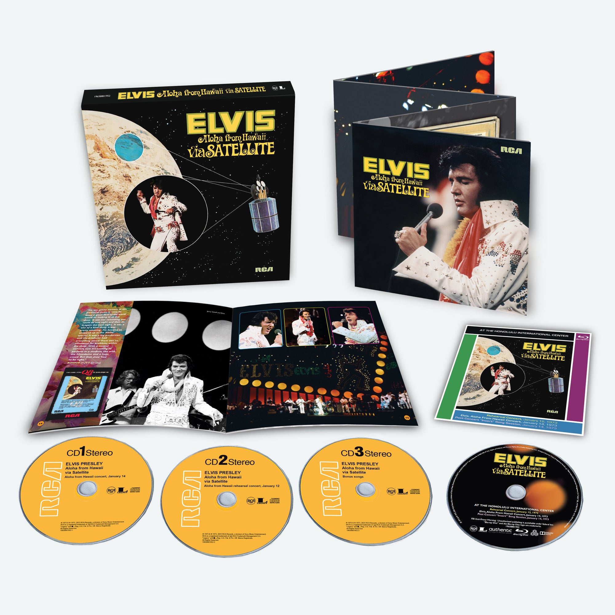 Elvis Presley Aloha From Hawaii Via Satellite Box Set - Graceland ...