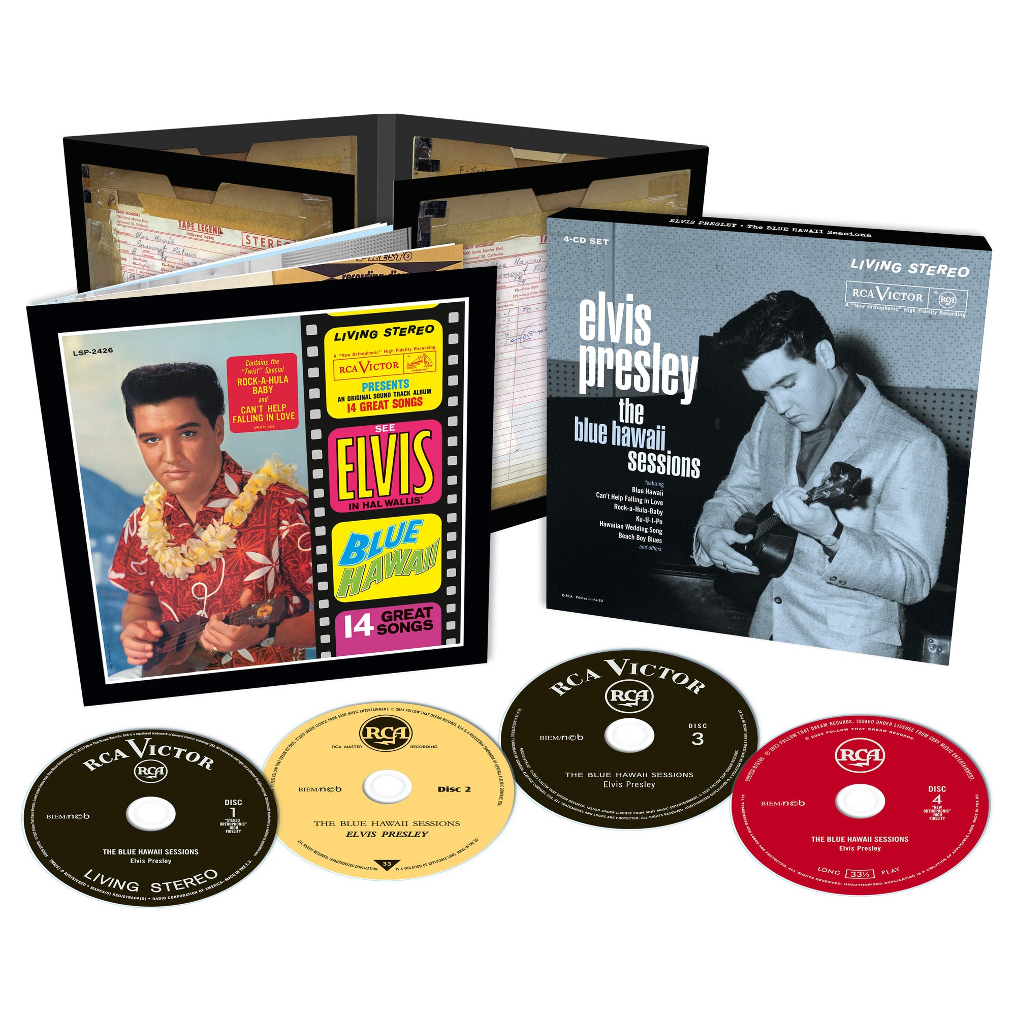 Elvis: The Blue Hawaii Sessions FTD 4 CD Set - Graceland Official Store