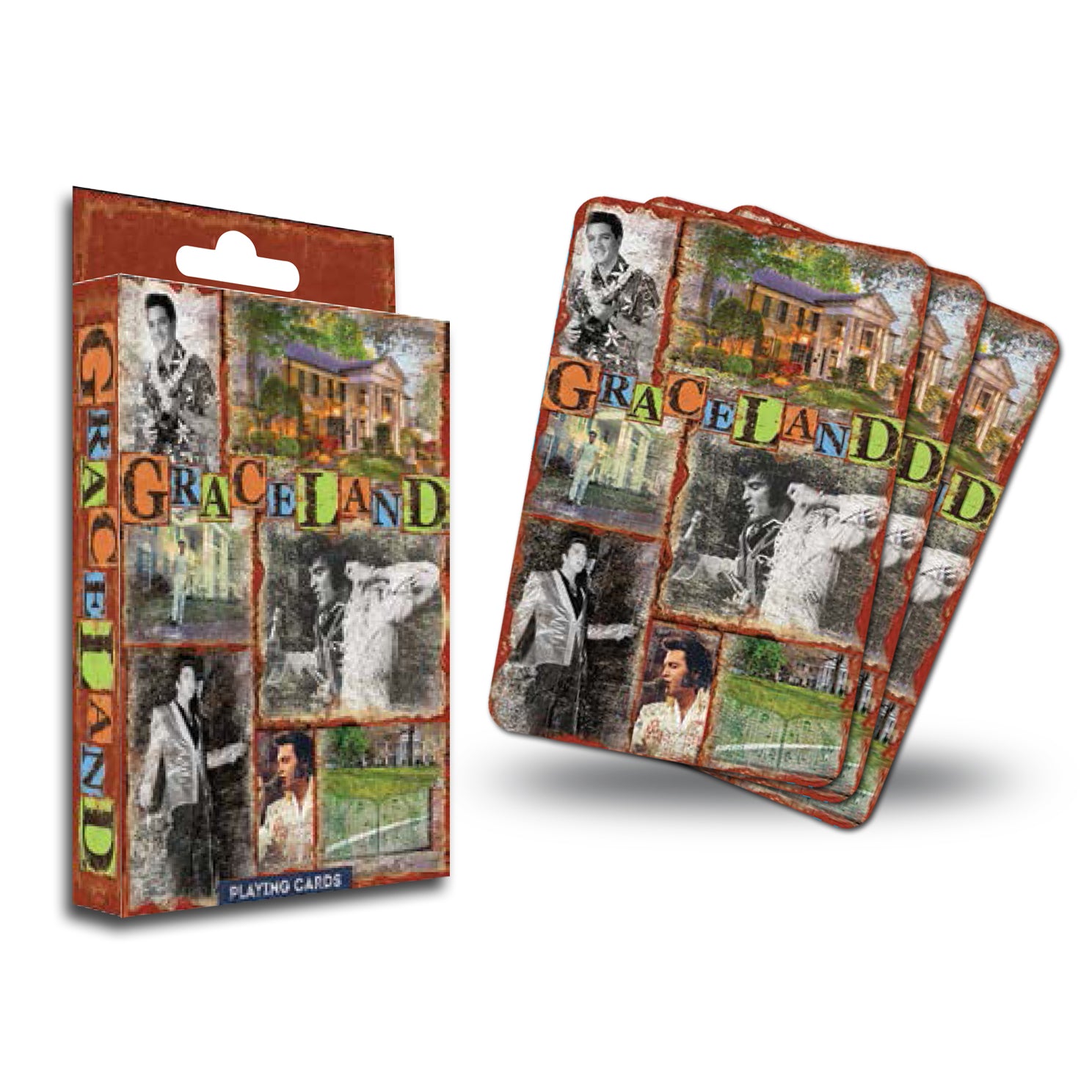 Graceland Elvis Rustic Playing Cards - Graceland Official Store