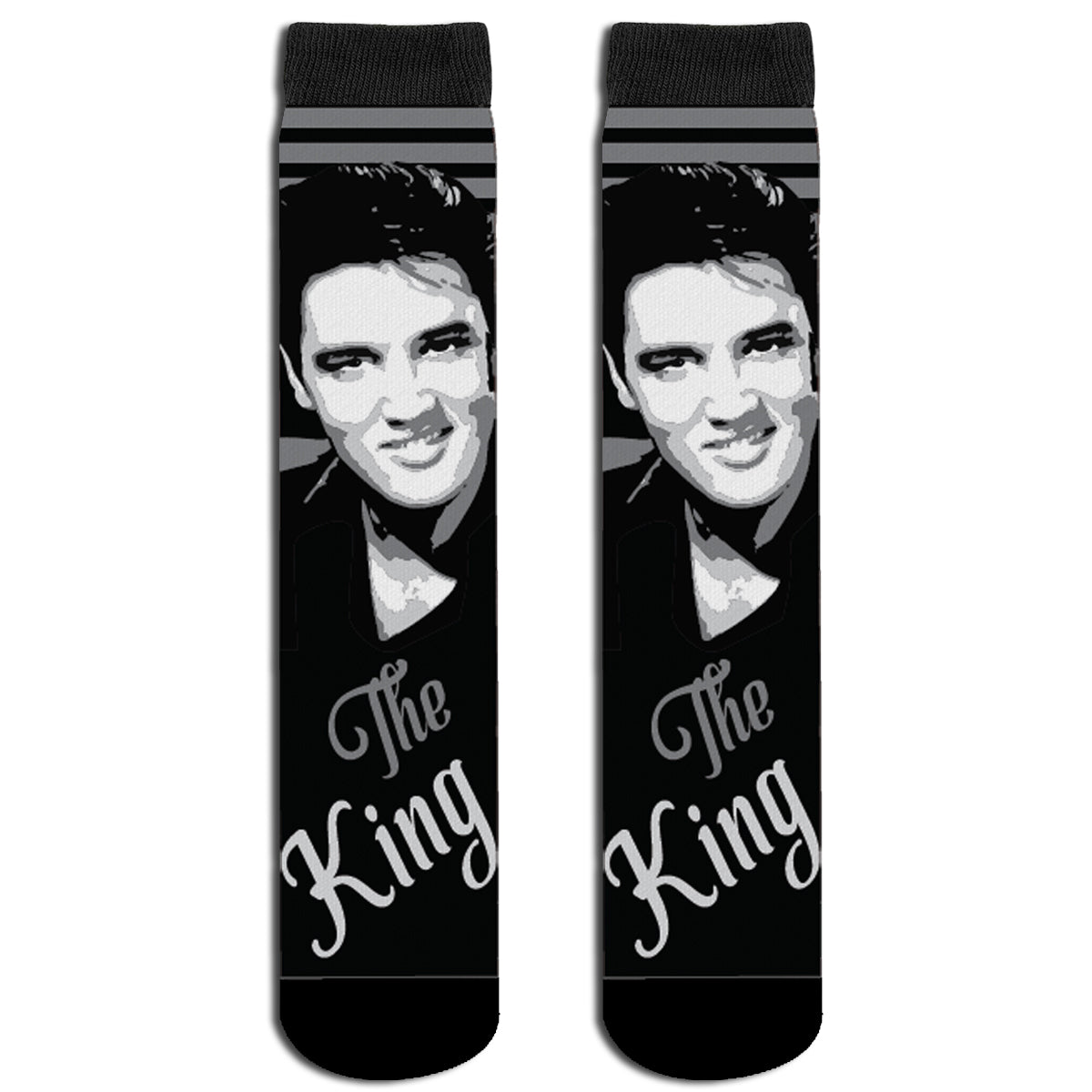 Elvis The King Crew Sock - Graceland Official Store
