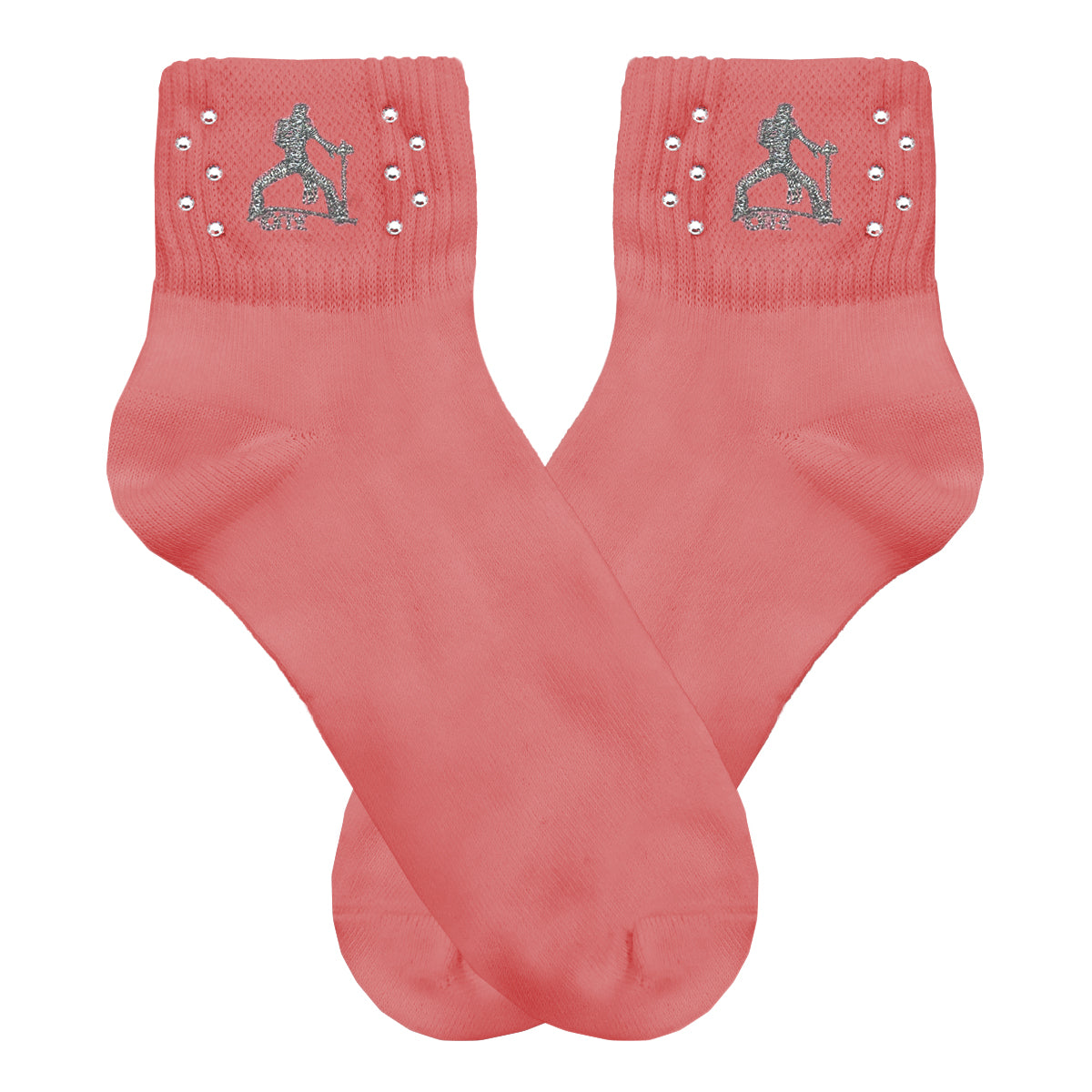 Elvis Silhouette Rhinestone Socks - Graceland Official Store