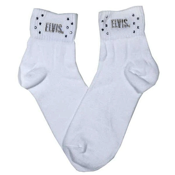 Elvis Rhinestone Embellished Socks - Graceland Official Store
