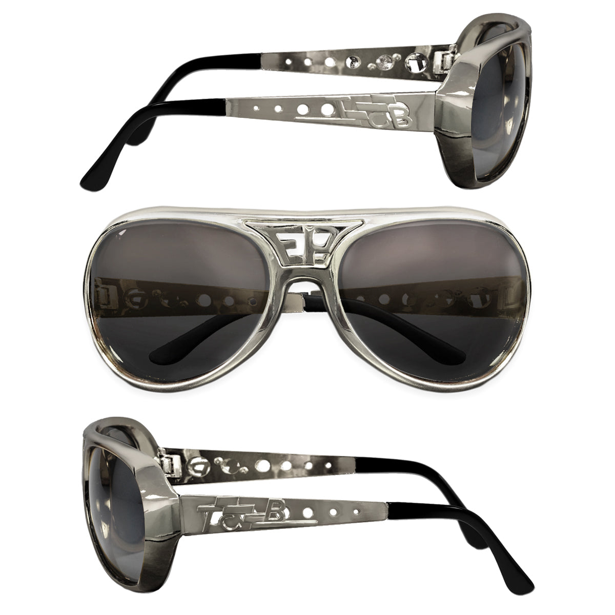 Elvis Presley TCB Silver Sunglasses - Graceland Official Store