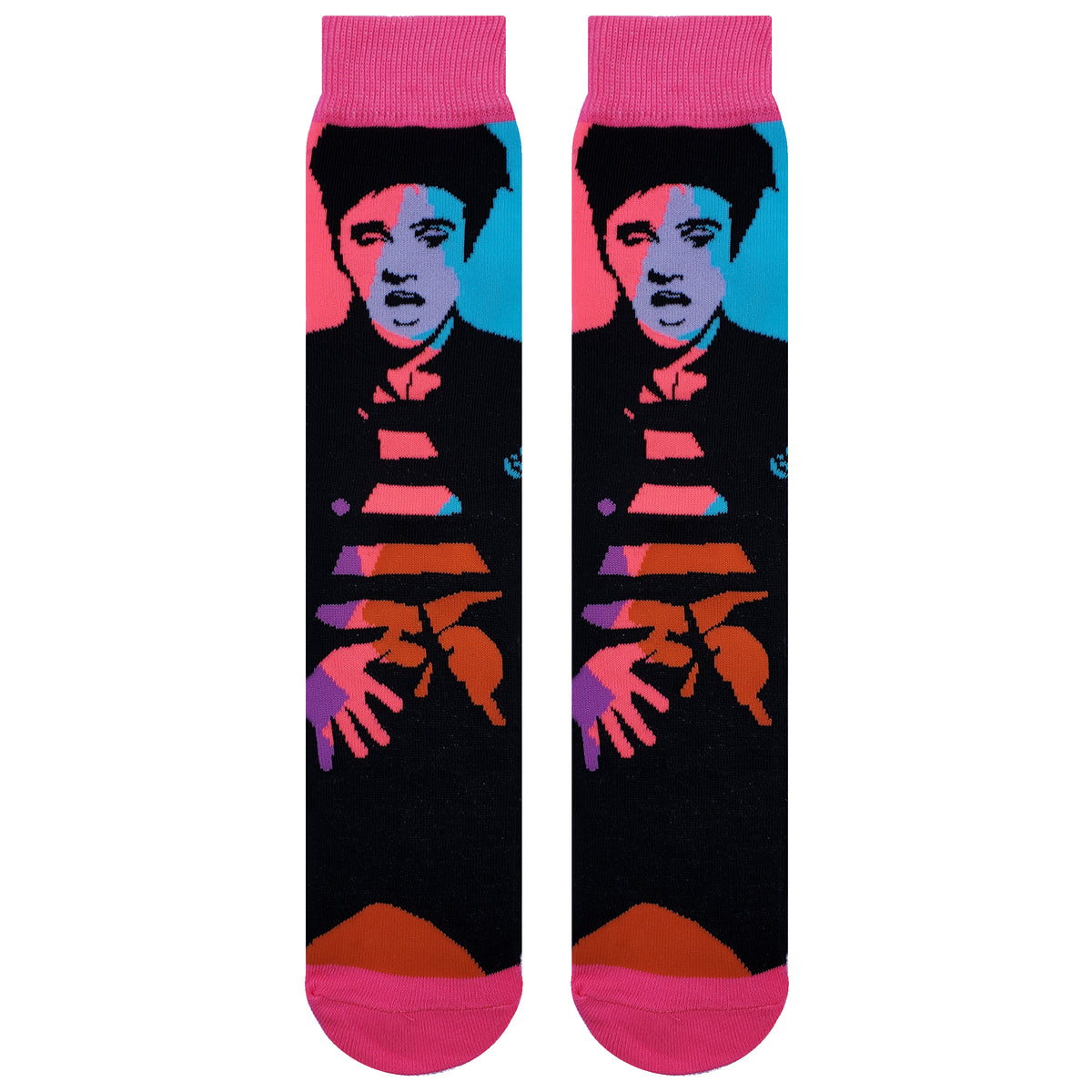 Elvis Color Jailhouse Rock Crew Sock - Graceland Official Store