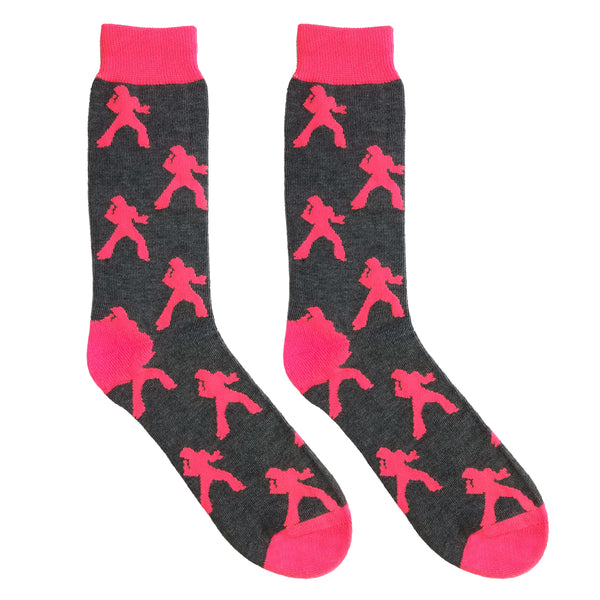 Repeat Elvis Silhouette Heather Crew Socks - Graceland Official Store