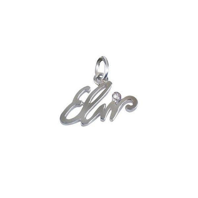 Sterling Silver Elvis Signature Charm - Graceland Official Store