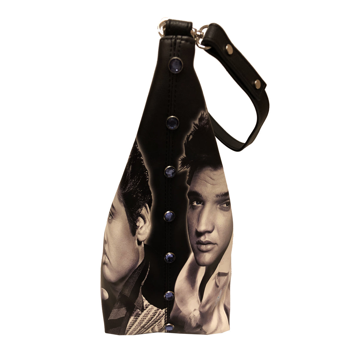 Elvis Black and White Collage Handbag - Graceland Official Store