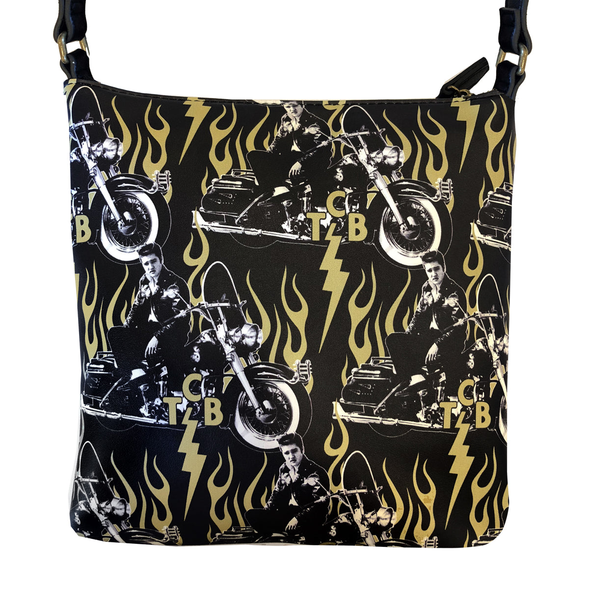 Elvis Motorcycle TCB Crossbody Handbag - Graceland Official Store