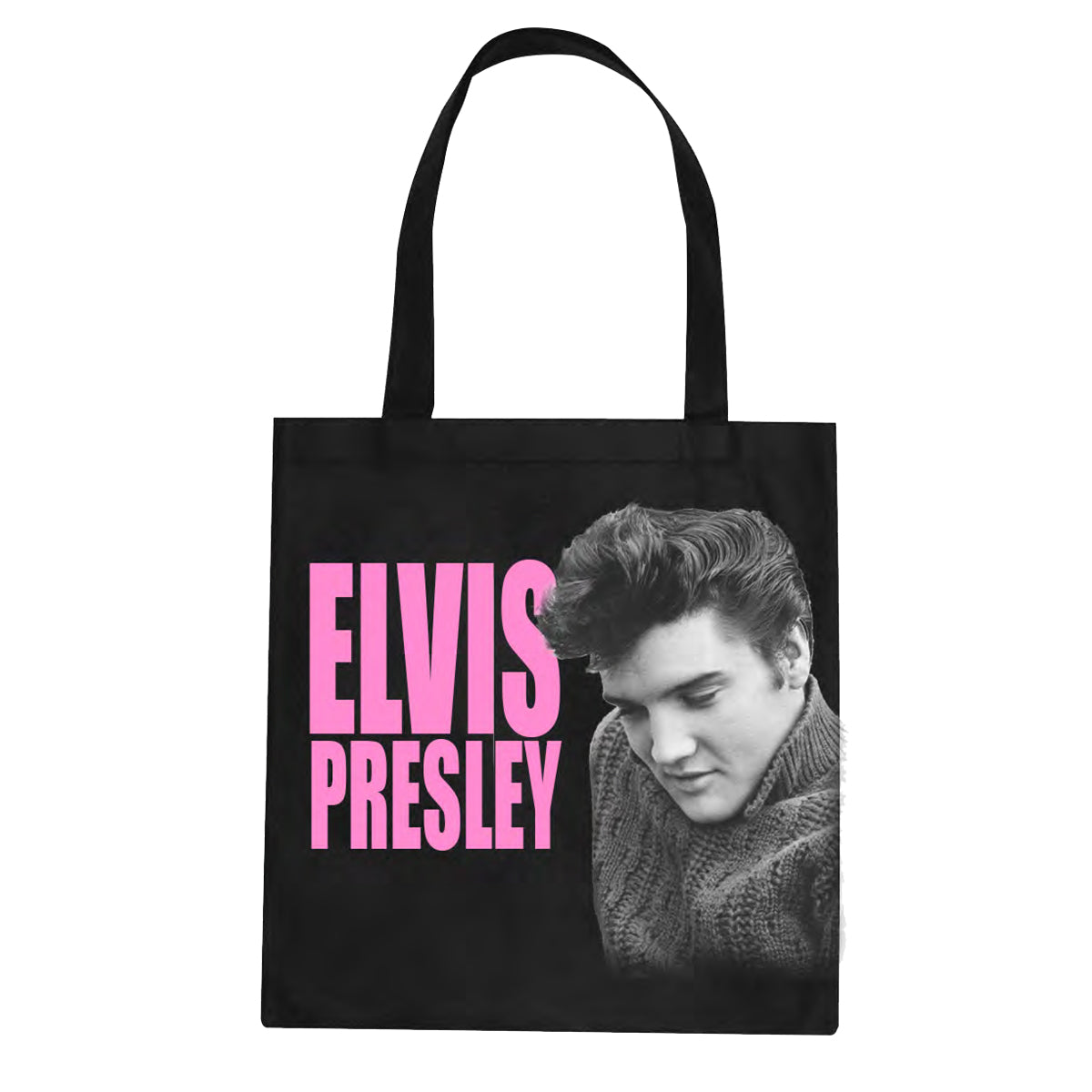 Elvis Presley Pink Looking Down Tote Bag - Graceland Official Store
