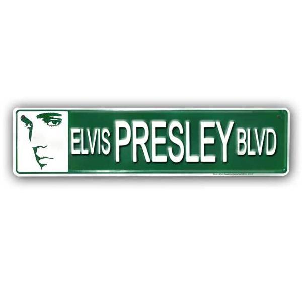 Elvis Presley Profile Street Sign - Graceland Official Store