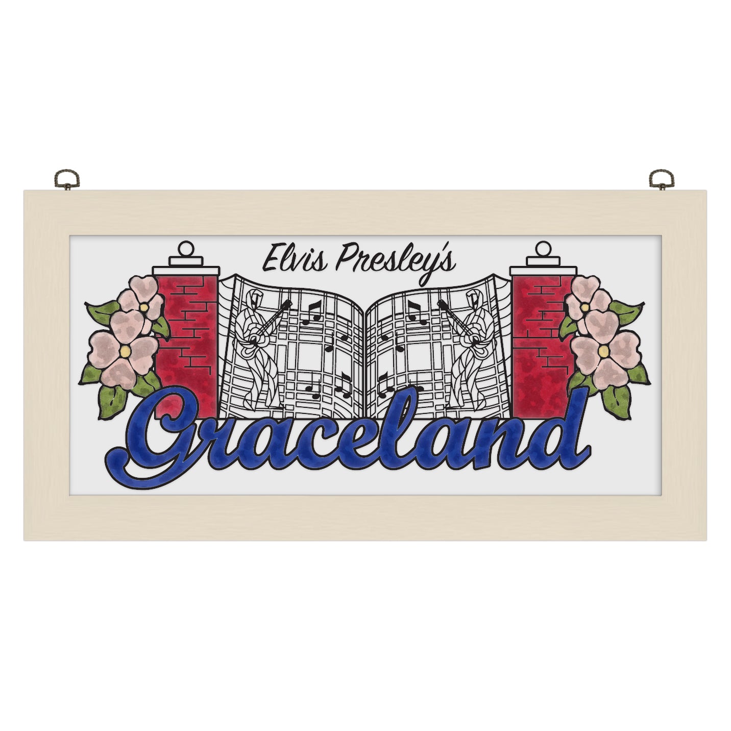 Graceland Gates Stained Glass - Graceland Official Store