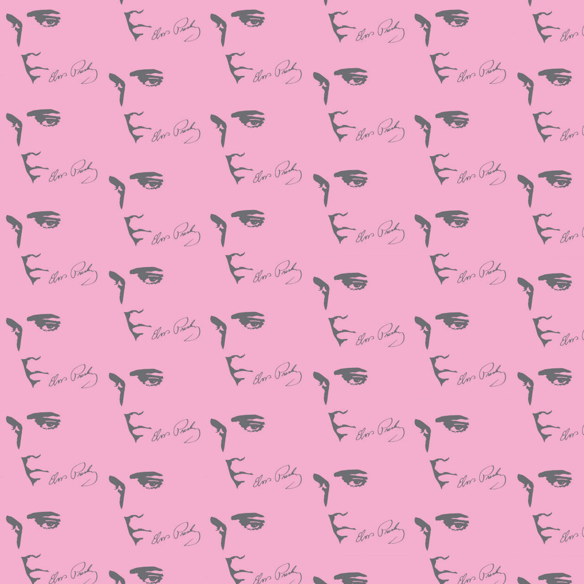 Elvis Profile Signature Wrapping Paper - Graceland Official Store