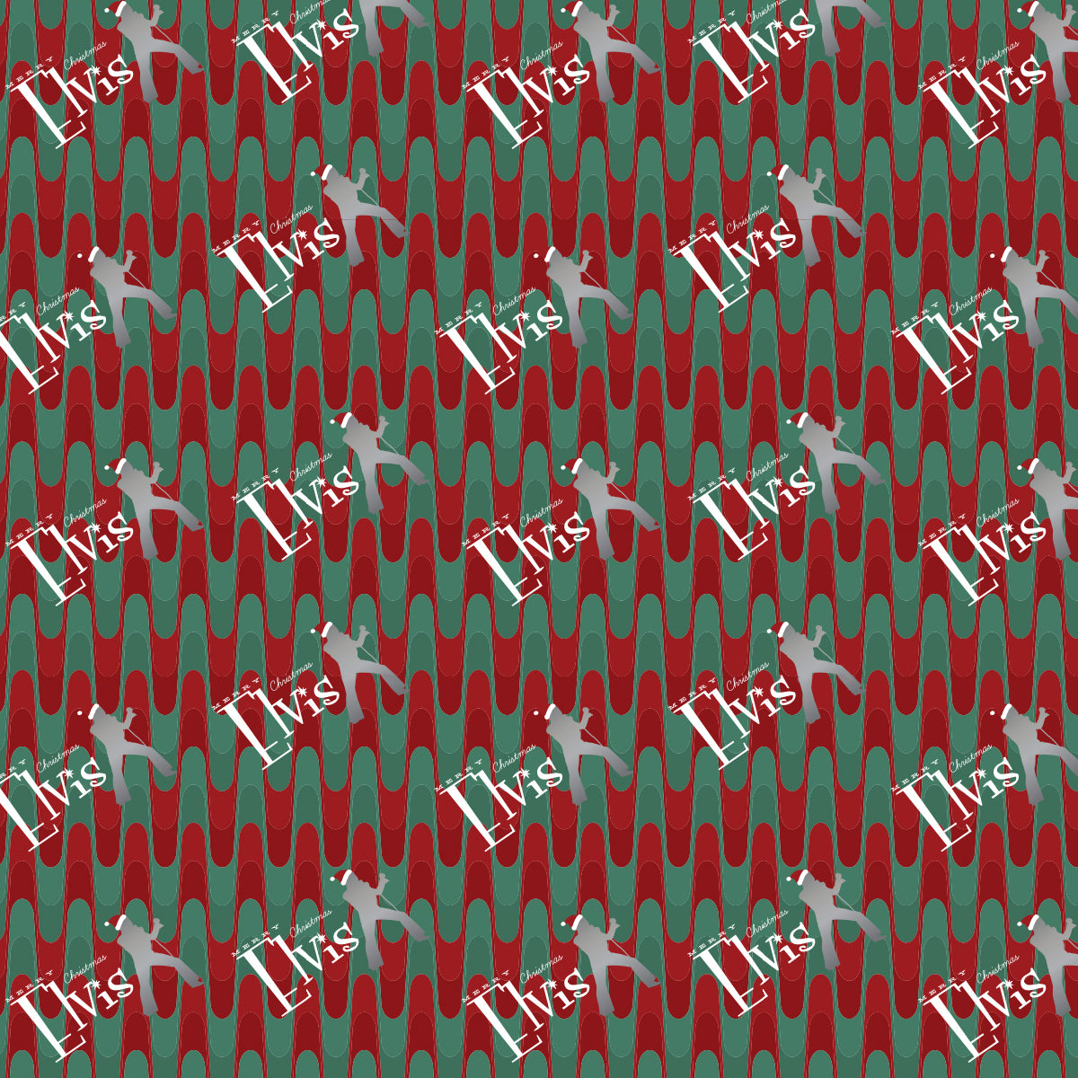 Elvis Groovy Wave Wrapping Paper - Graceland Official Store