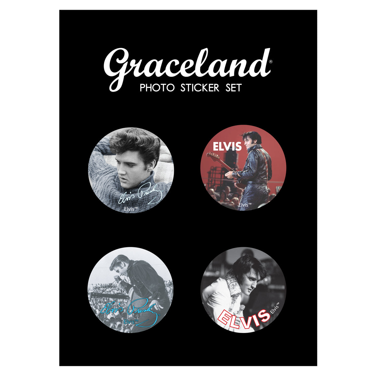Elvis Photo Sticker Set - Graceland Official Store
