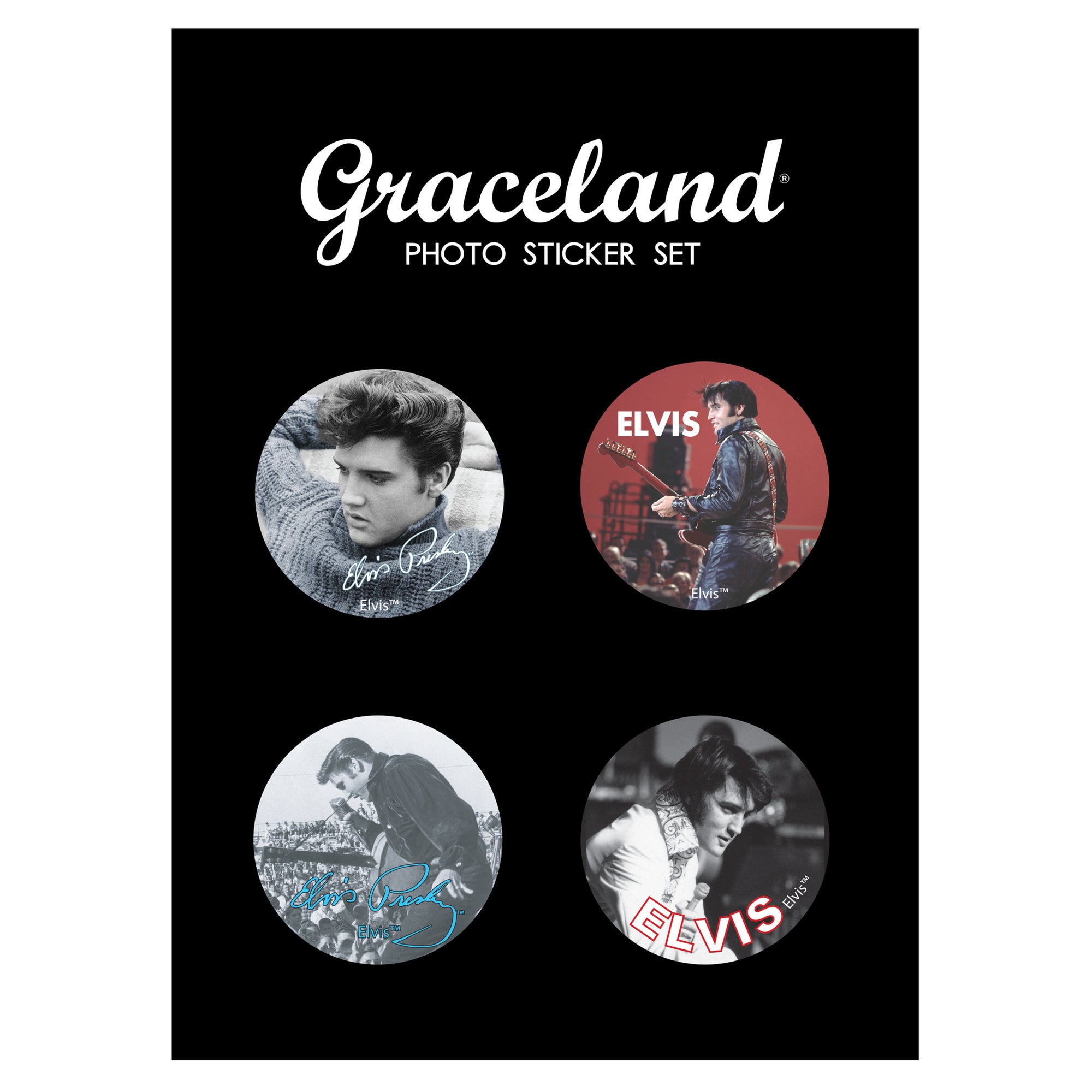 Elvis Photo Sticker Set - Graceland Official Store