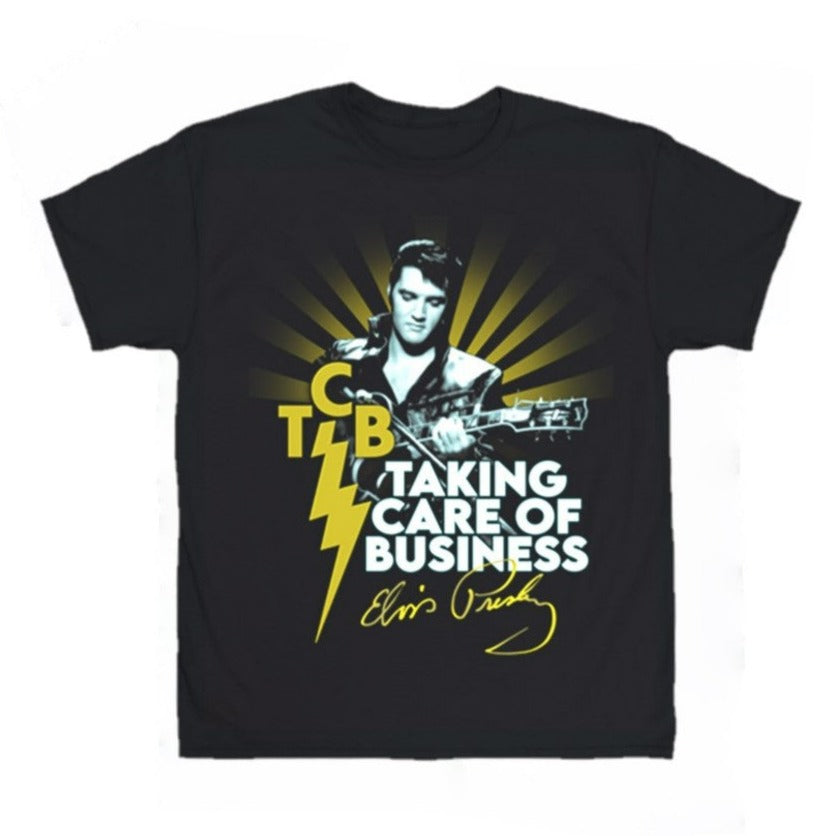 Elvis TCB Taking Care of Business T-Shirt - Graceland Official Store